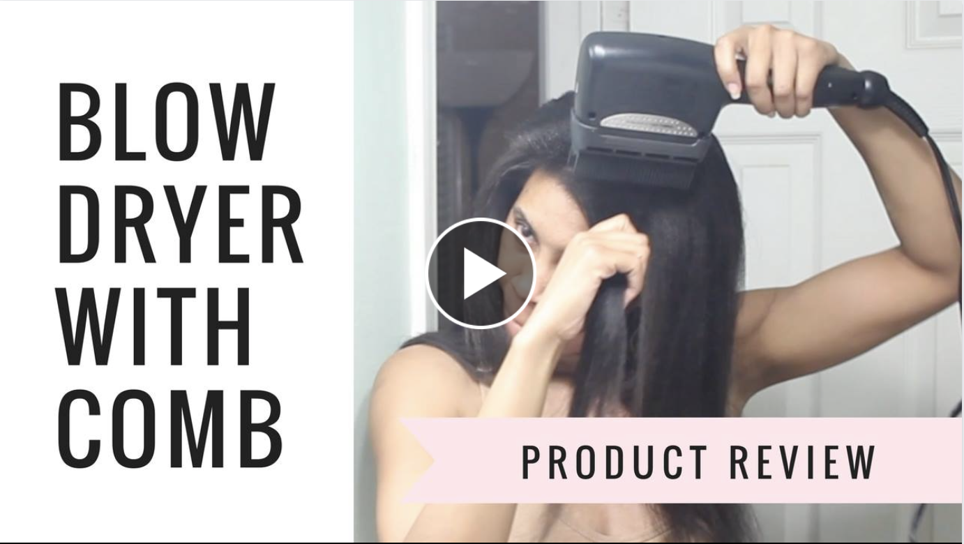 Blow Dryer With Comb Attachment [product Review] Kibibi La Vie